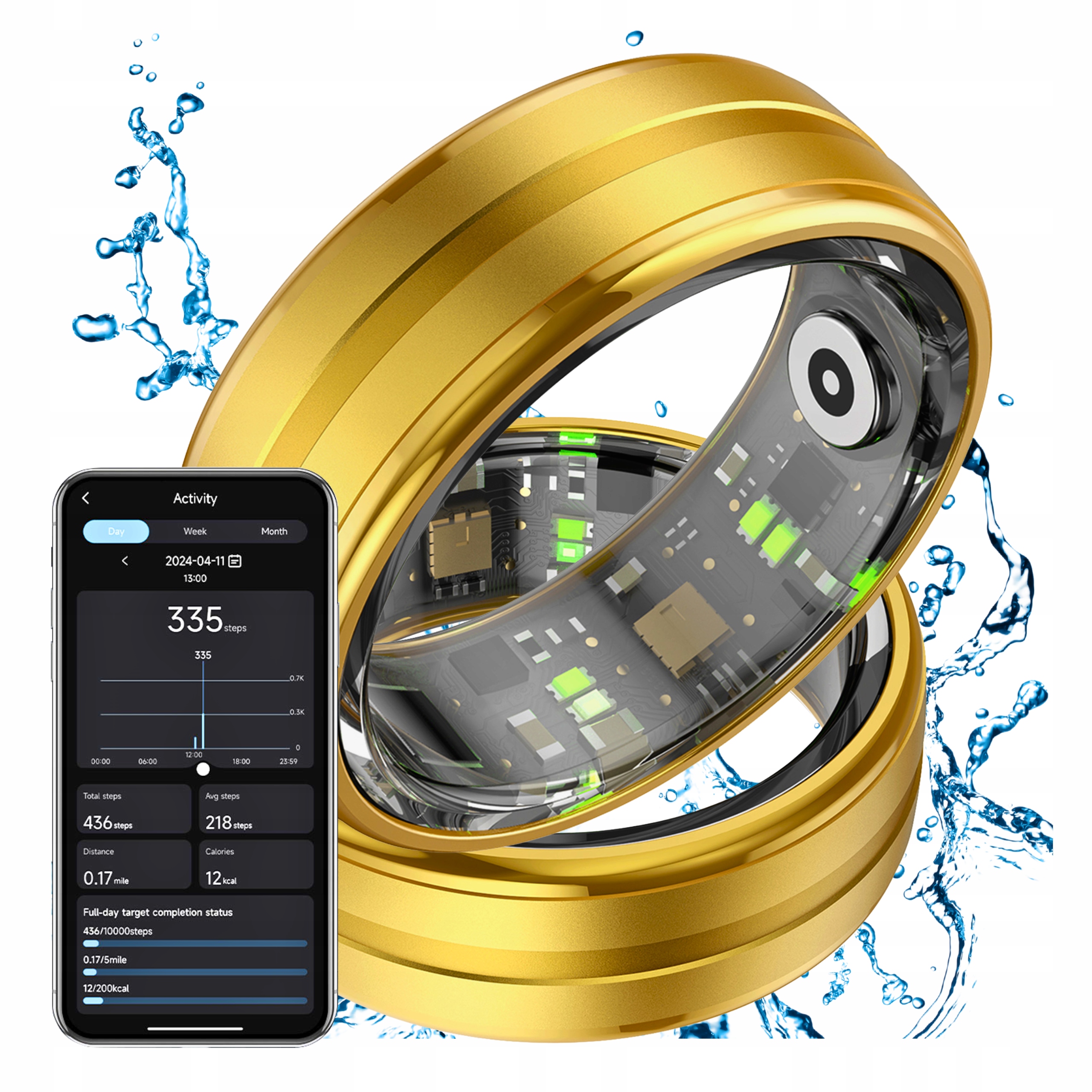 Smartring Colmi R06 20.3Mm Smart Ring Roz. 11 Pomiar tętna 5ATM - Sklep, Opinie, Cena w Allegro