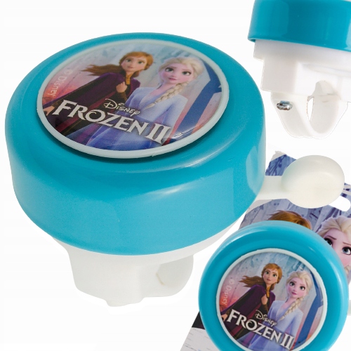 ZVONEK NA KOLO Ledové království ZVONEK NA KOLO ELSA ANNA Modrý 55mm za ...