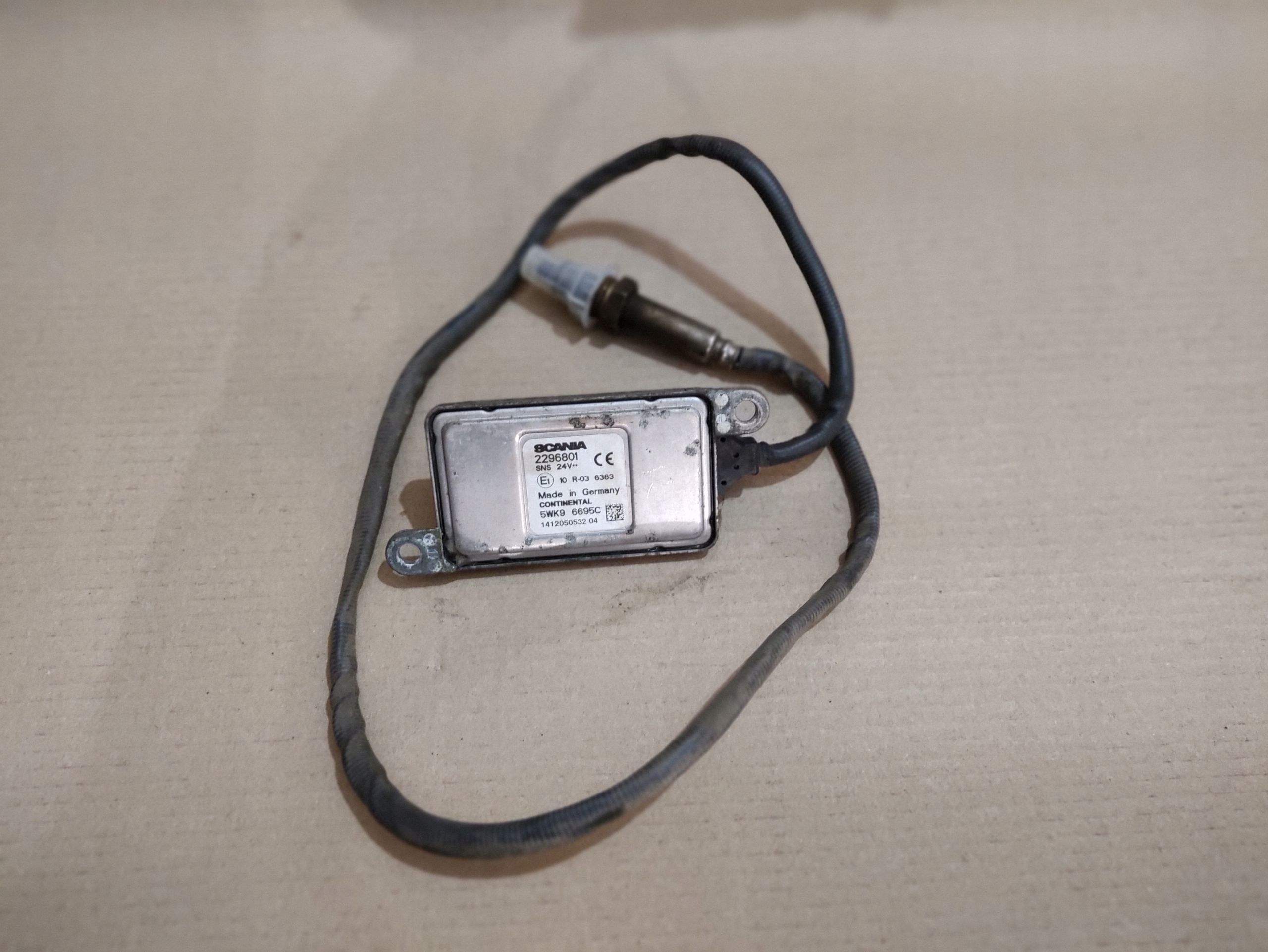 CZUJNIK NOX SCANIA EURO 6 2296801 z sulechów - Allegro - (12601978862)