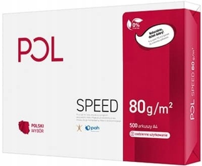 Kancelářský papír POL formát A4 80g 500 listů, (5901657012369) • Ceny ...