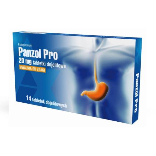 Lek bez recepty Aurovitas Pharma Panzol Pro 20 mg 14 tabletek ...