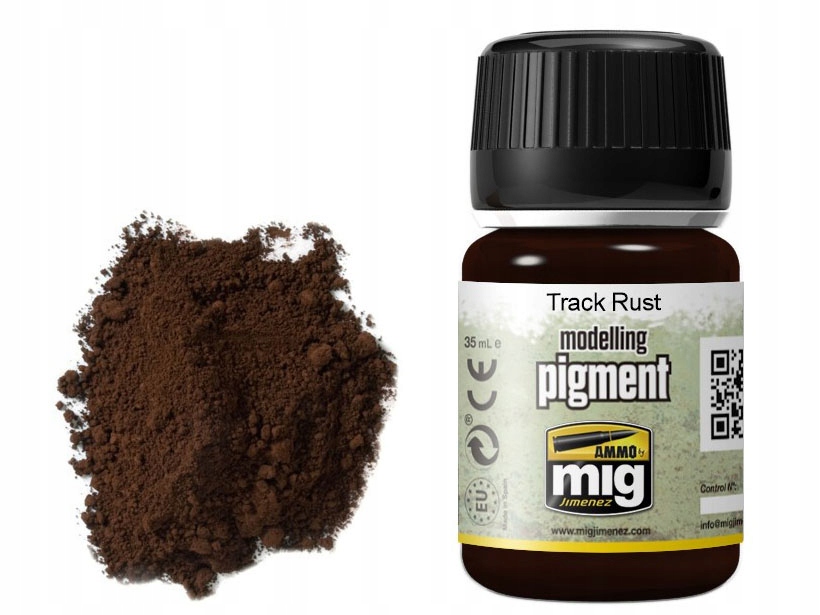 Modelársky pigment Track Rust AMMO of Mig Jimenez A.MIG-3008 - Allegro