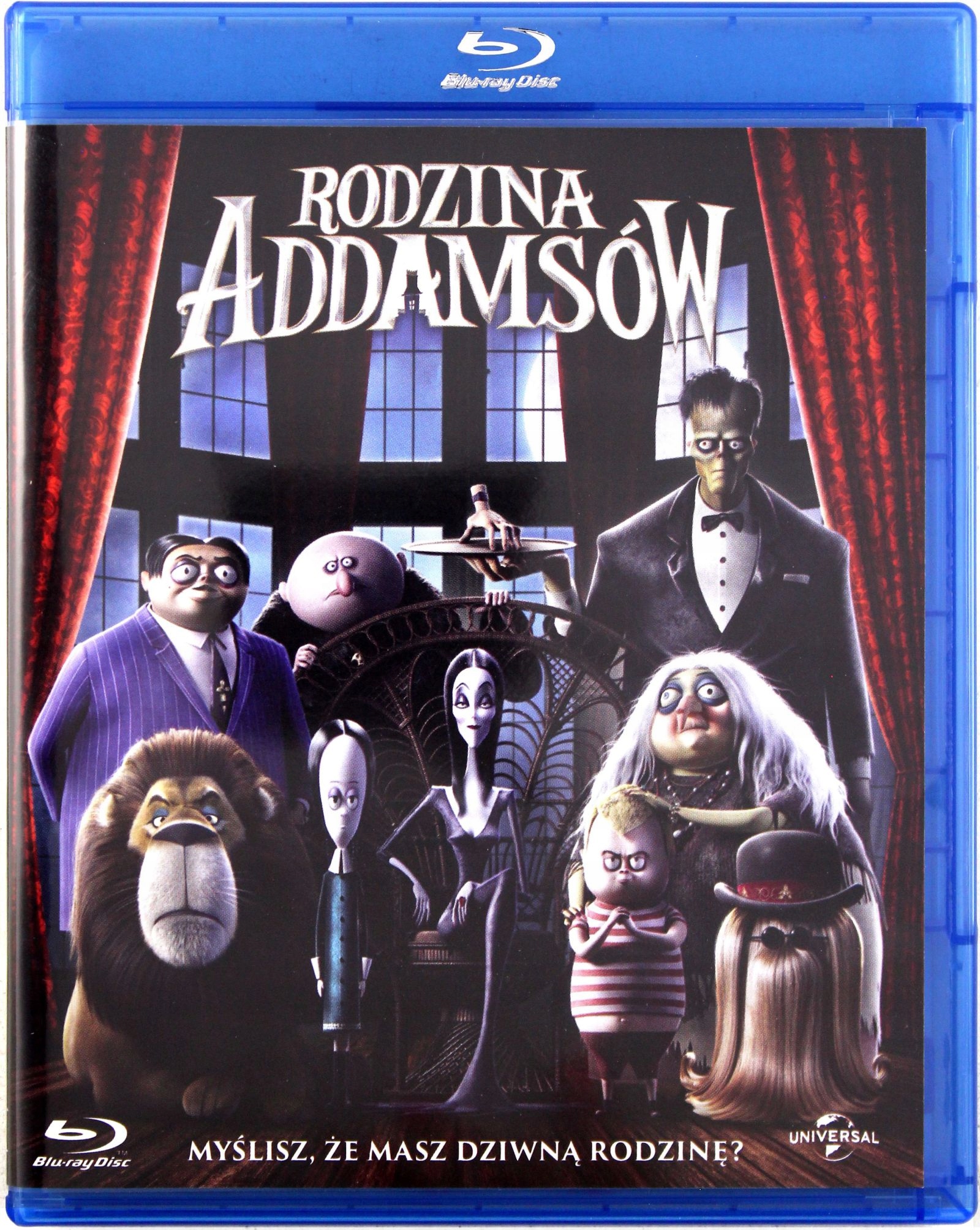 Rodzina Addamsów płyta Blu-ray • Cena, Opinie - Allegro