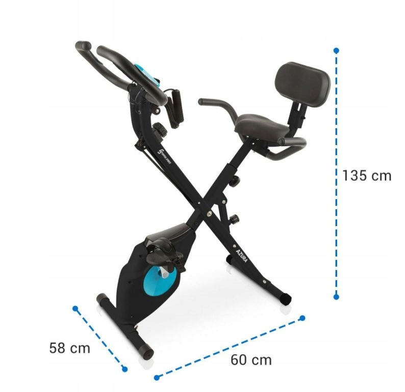 Rower treningowy magnetyczny pionowy Capital Sports Azura M3 Pro ...