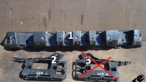 Peugeot OE 9678055180 ślizg zderzaka za 173.25PLN z GARWOLIN - Allegro ...