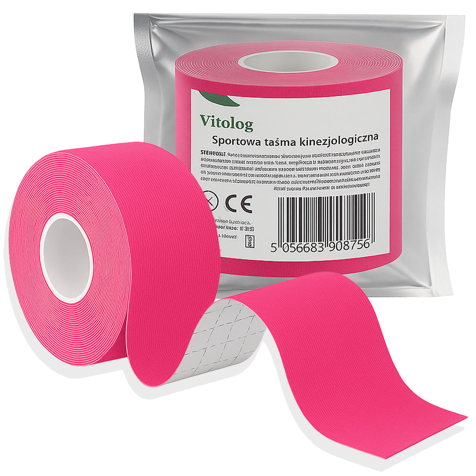 Taśma Kinezjologiczna Kinesjotaping Tejpy do Tapingu na Kolano Bark ...