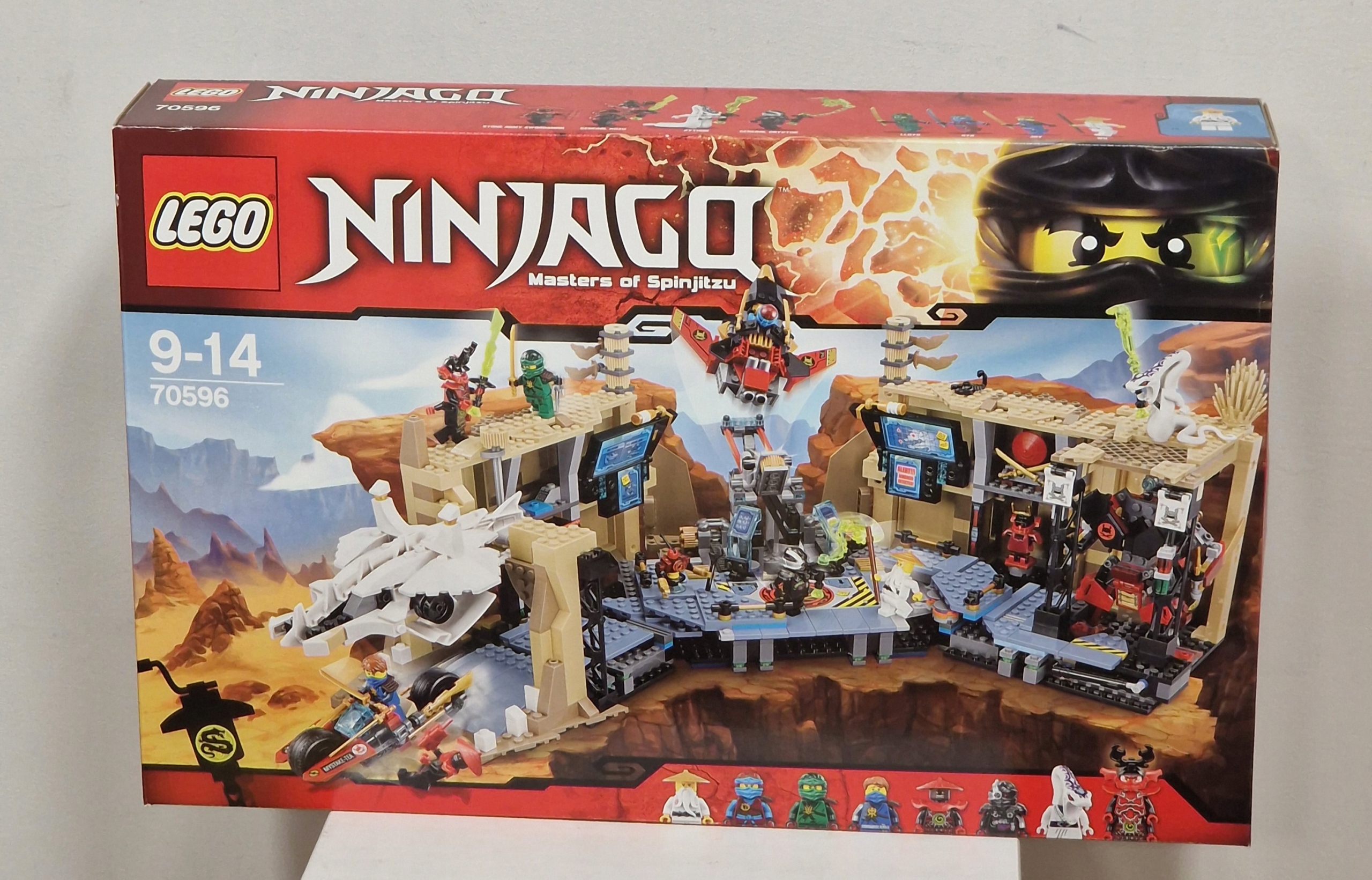 LEGO Ninjago Akcja w Jaskini Samuraja X 70596 (5702015643481) • Cena ...