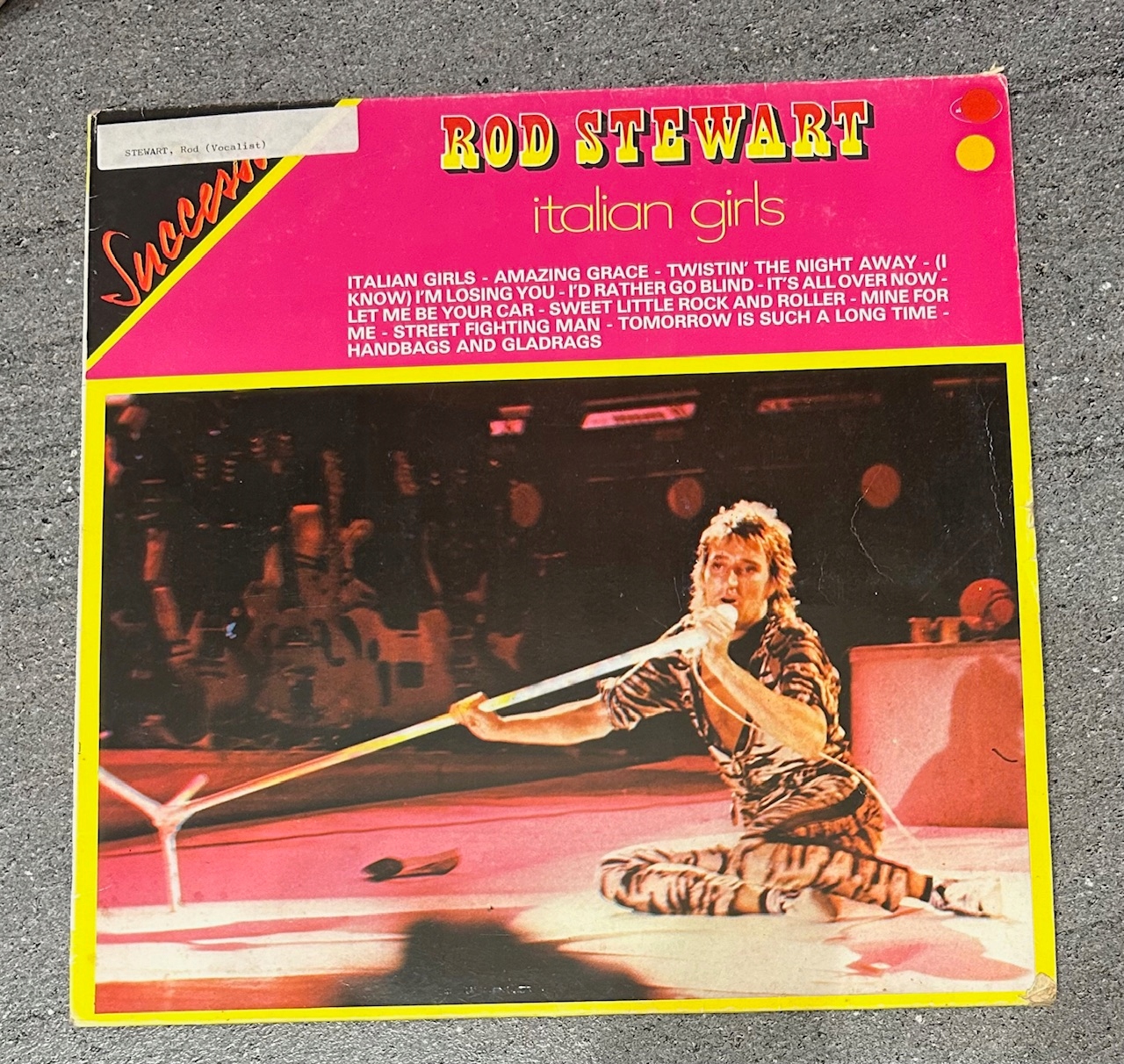 Rod Stewart – Italian Girls (LP#8907) 18223660666 - Sklepy, Opinie ...