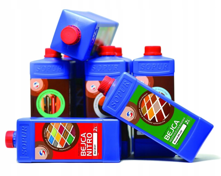 Bejca nitro SOPUR 21-05 żółcień zółta 2L • 67 zł • Bejce, Lakierobejce ...
