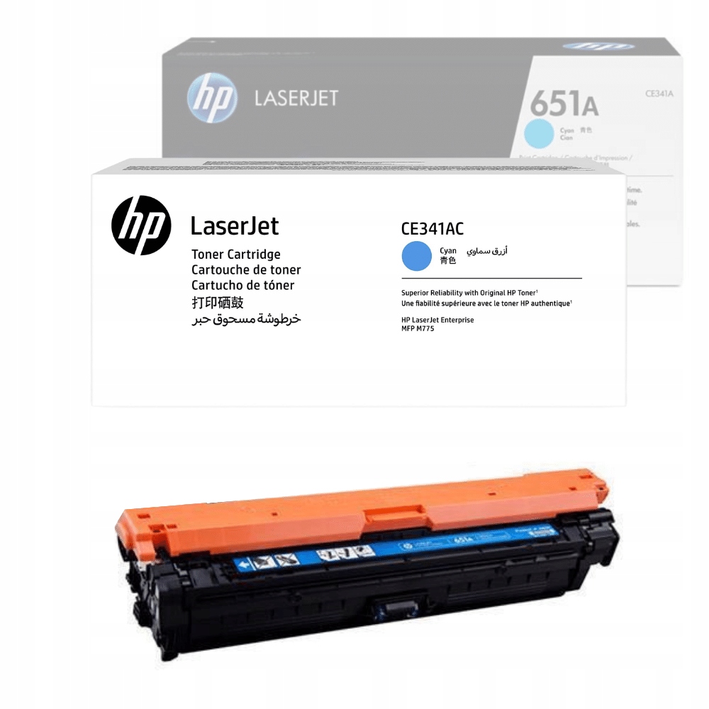 Toner HP CE341AC niebieski (cyan) - Sklep, Opinie, Cena w Allegro