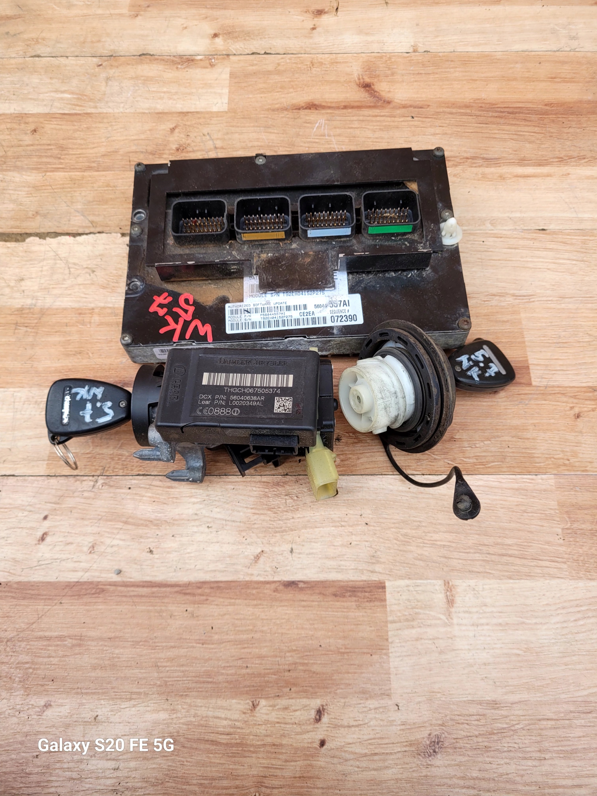 JEEP GRAND CHEROKEE WK 5-10R 5.7 KOMPUTER ZESTAW P56044557AI za 2500 zł z LUBLIN - Allegro.pl ...