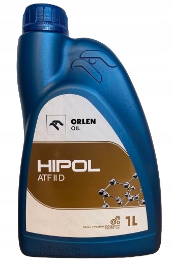 OLEJ DO WSPOMAGANIA ORLEN HIPOL ATF IID RED 1L QFS096B10 za 25,90 zł z ...