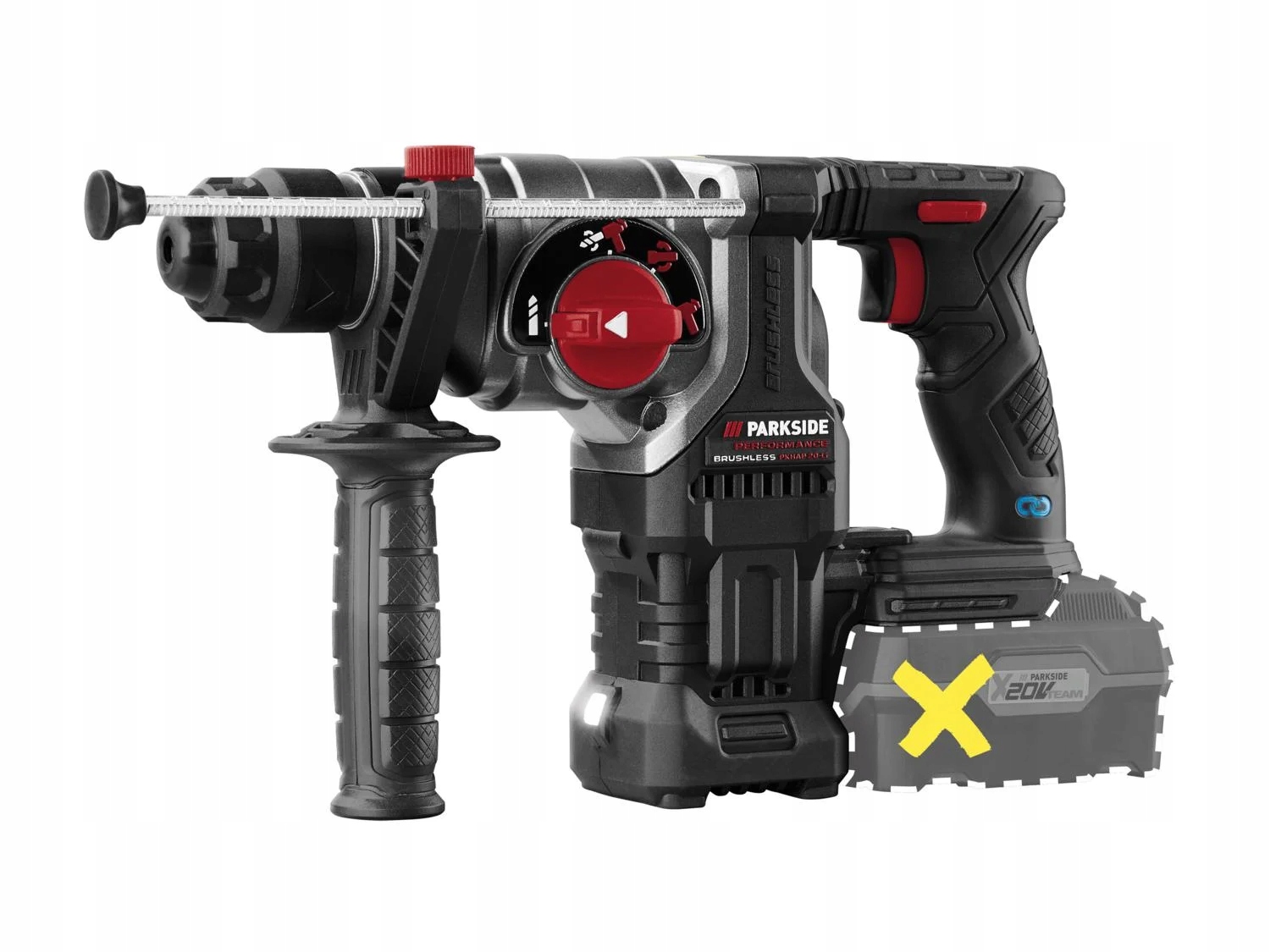 WIERTARKA AKUMULATOROWA MŁOTOWIERTARKA UDAROWA 20V PARKSIDE PERFORMANCE ...
