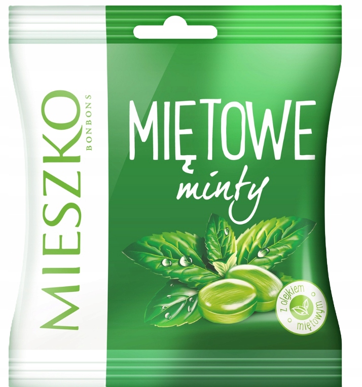 MIESZKO MIĘTOWE MINTY LANDRYNKI 90g (5900353502020) • Cena, Opinie ...