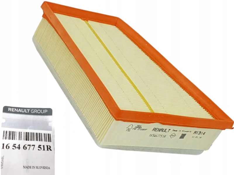 Renault OE 165467751R filtr powietrza 5903839522352 za 49.99PLN z ...