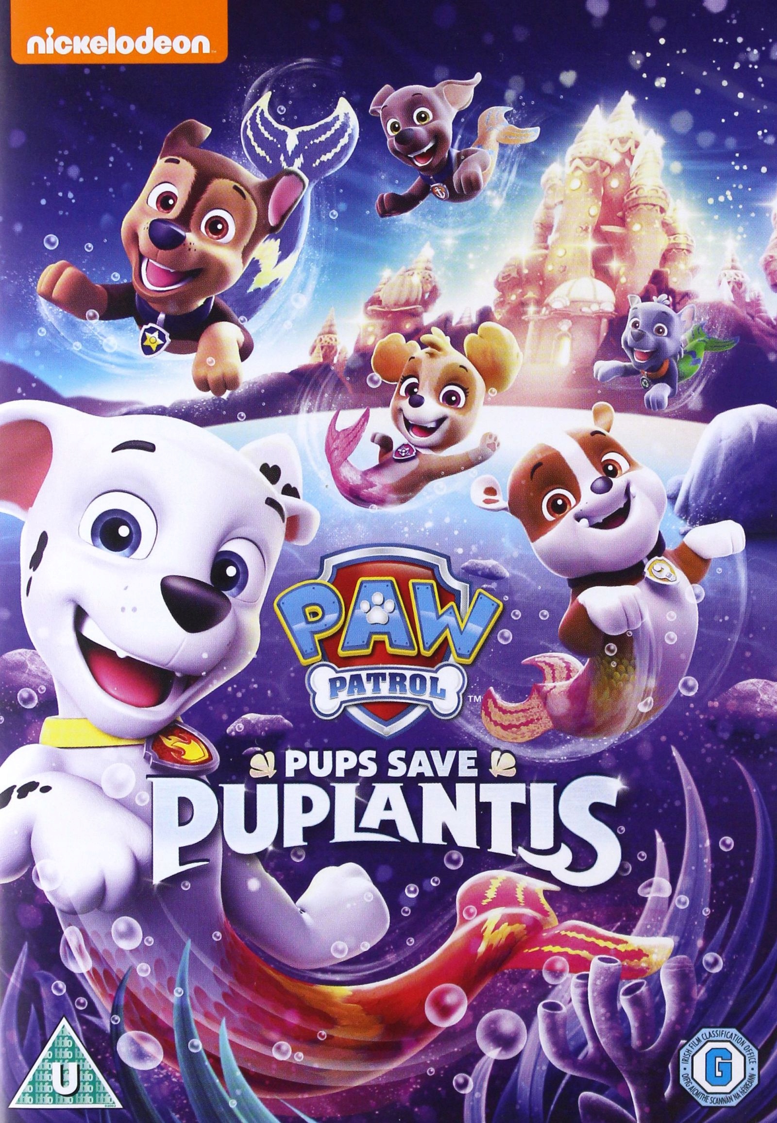 Paw Patrol: Pups Save Puplantis (Psi Patrol) płyta DVD • Cena, Opinie ...