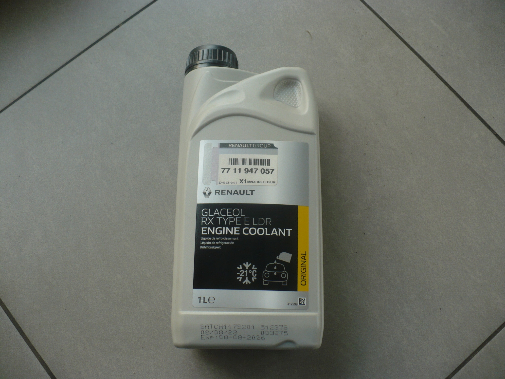 KVAPALINA DO CHLADIČA RENAULT GLACEOL RX TYPE D ORIGINÁL! - Allegro