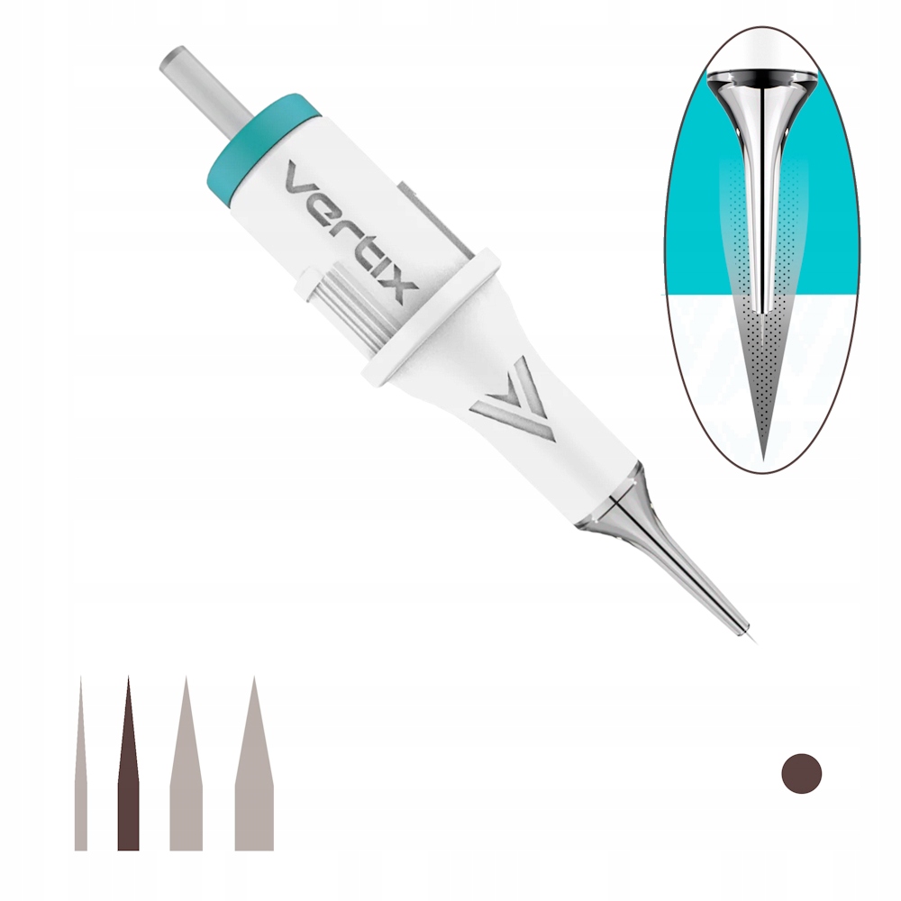 Vertix Pico 1RL 0.25mm LTT 1sztuka # kartridż PMU .25 LONG Taper ...