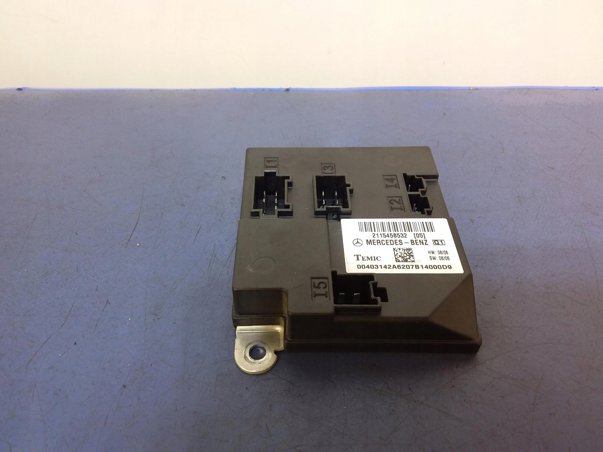 MERCEDES E W211 MODUŁ STEROWNIK FOTELA 2115458532 za z Łochów - Allegro ...