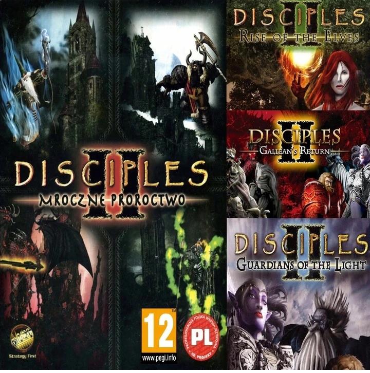 DISCIPLES II 2 PL ZŁOTA EDYCJA + 3 DLC KLUCZ GOG - Stan: Nowy 17.79PLN ...