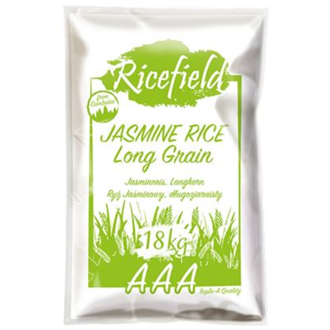 Jasmínová rýže dlouhá 18 kg - Ricefield Horeca velký sáček originál ...