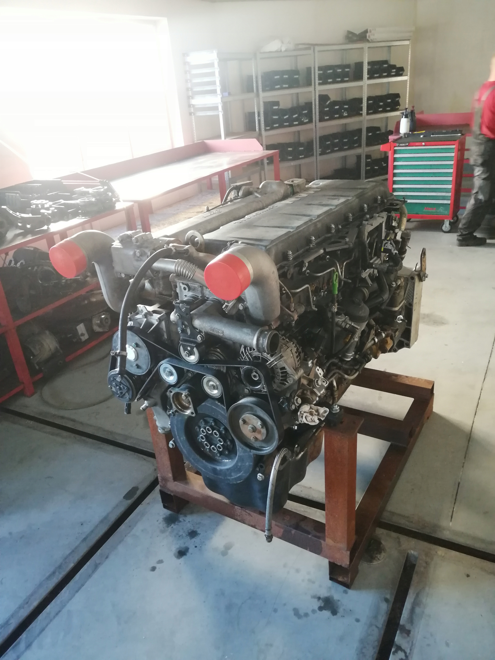 Silnik MAN D2676LF05 480KM Euro 4 MAN TGX MAN TGA MAN D26 E4 D2676 LF05 ...