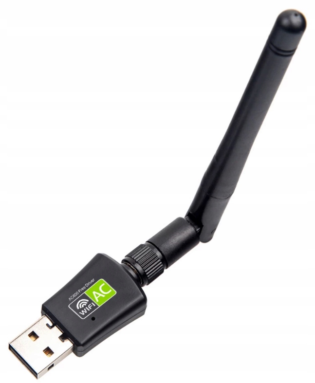 Karta Sieciowa WI-FI USB 600Mbps WIFI 5G z anteną - Zamiennik/inny ...