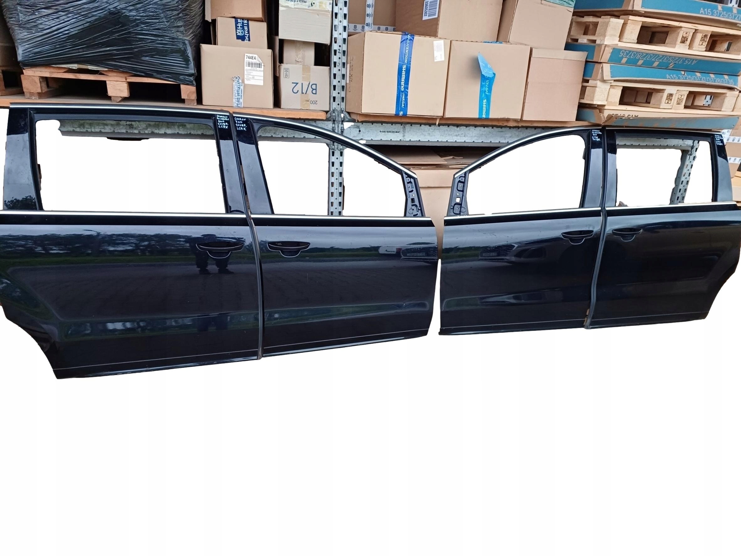 VW SHARAN 7N0 DRZWI PRZÓD TYŁ LC9X za 1699.00PLN z Jelenia Góra ...