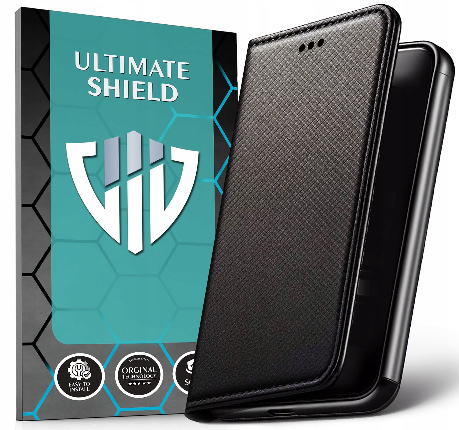 LUKSUSOWE ETUI NA TELEFON DO XIAOMI REDMI NOTE 12 4G ZAMYKANE PORTFEL ...