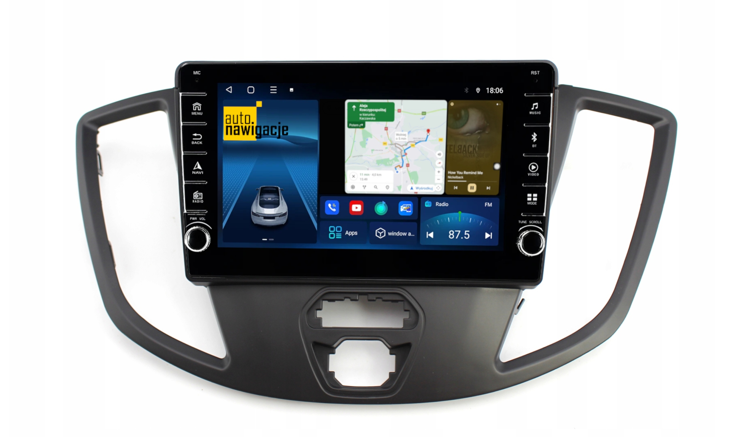 GPS Navigace Autorádio Ford Transit 2014-2018 Android, (5903814381912 ...