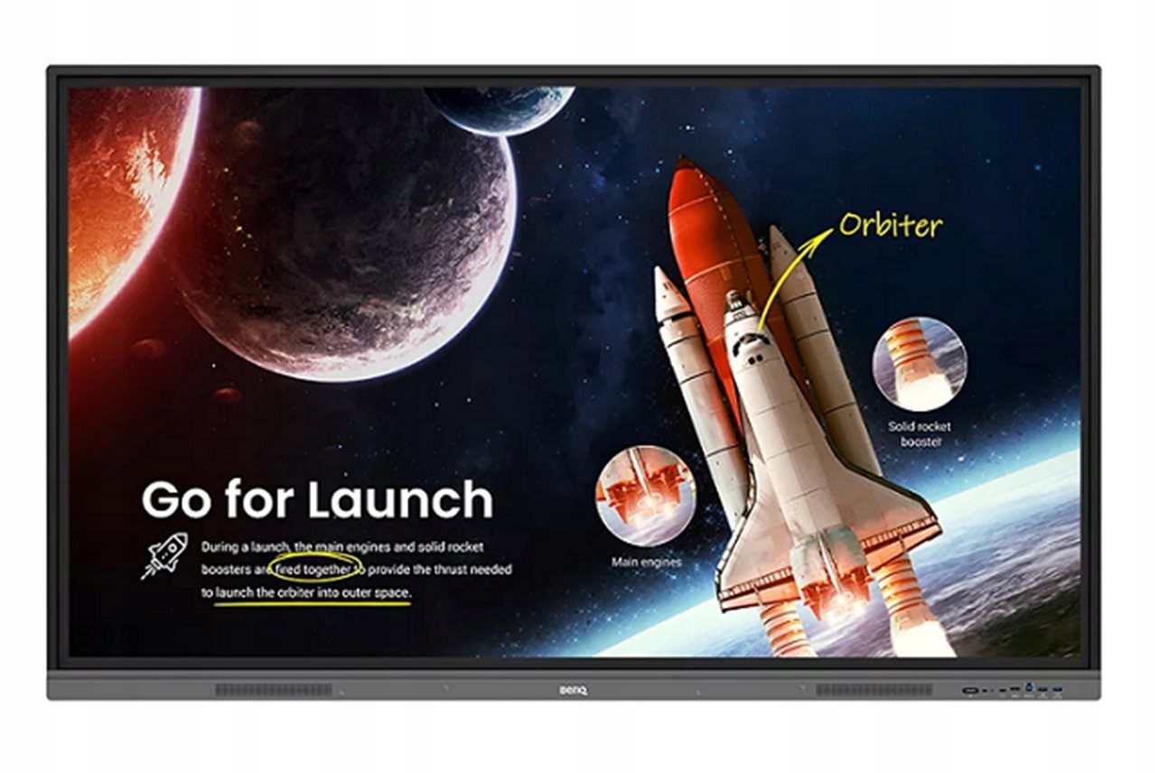 Monitor LED BenQ RE7503 75 " 3840 x 2160 px IPS / PLS • Cena, Opinie ...