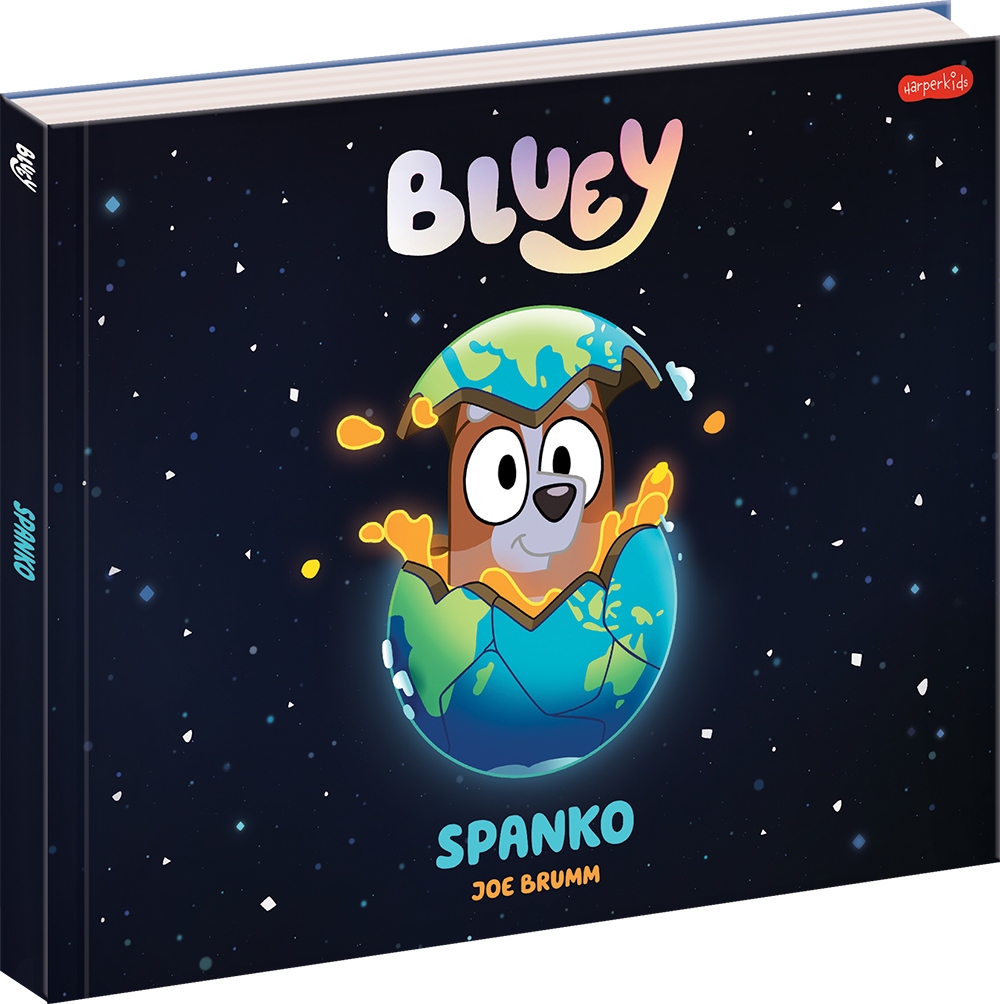 BLUEY - Spanko CZYTANKA Z BAJKI BLUEY I BINGO (15833323645) | Książka Allegro