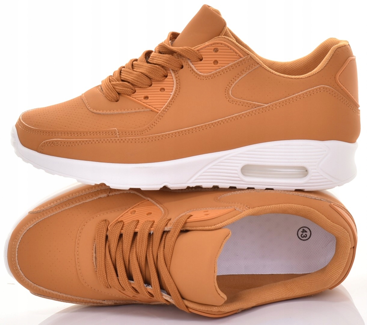 MĘSKIE BUTY SPORTOWE MODNE KULTOWE ADIDASY BRĄZOWE MUSZTARDOWE • Cena ...