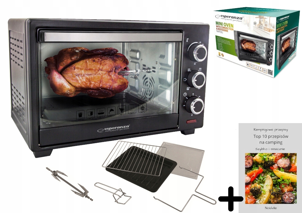 MINI PIEKARNIK ELEKTRYCZNY Z KONWEKCJĄ ROŻNEM 25L - Sklep, Opinie, Cena ...