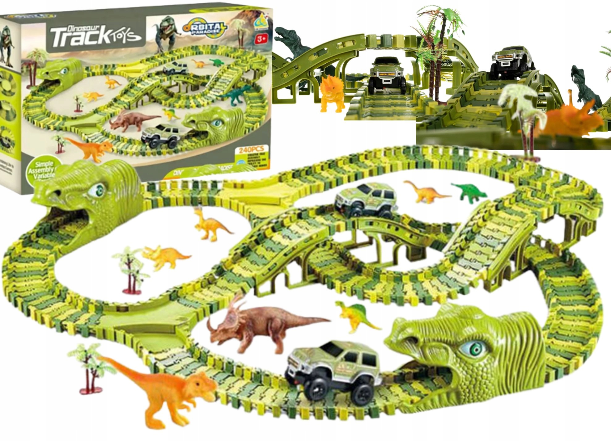 Autodraha Dino - Autodráhy pro děti - Allegro