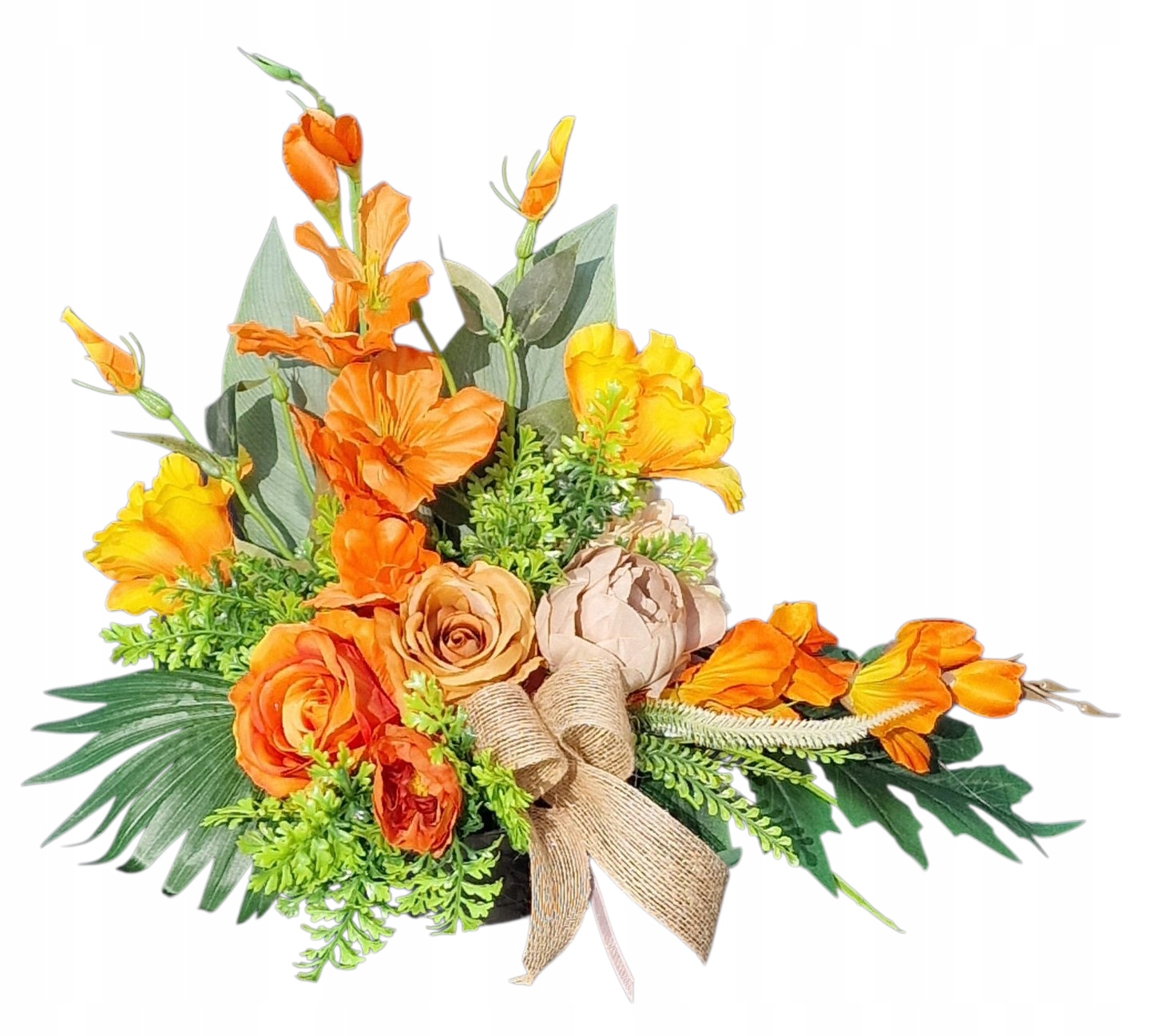 KOMPOZYCJA KWIATOWA NA GRÓB cmentarz STROIK IKEBANA Z248 • Cena, Opinie ...