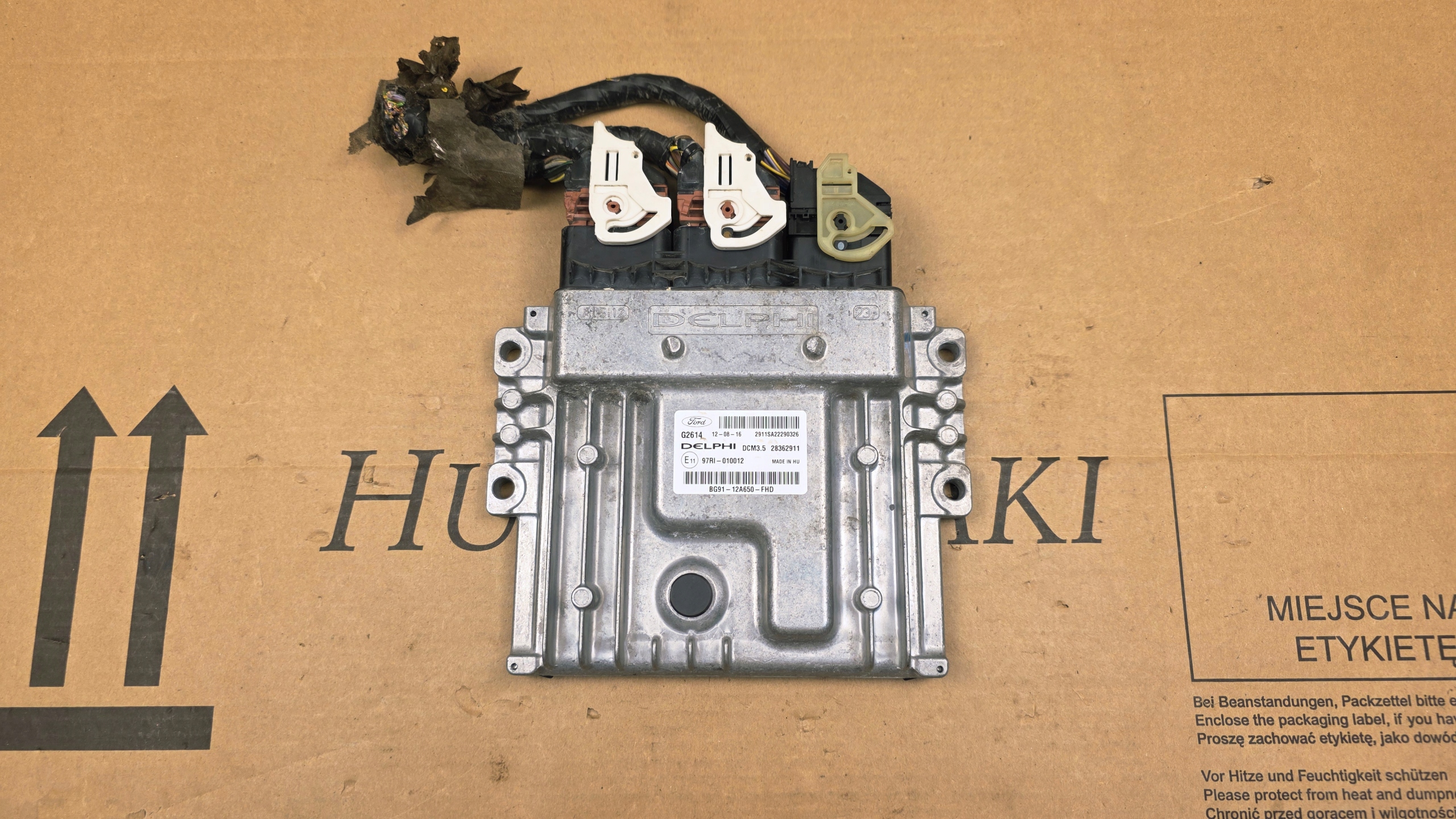 S-MAX MK1 LIFT GALAXY MK3 2.0 TDCI 2012 R. KOMPUTER SILNIKA BG91-12A650-FHD za 849.00PLN z ...