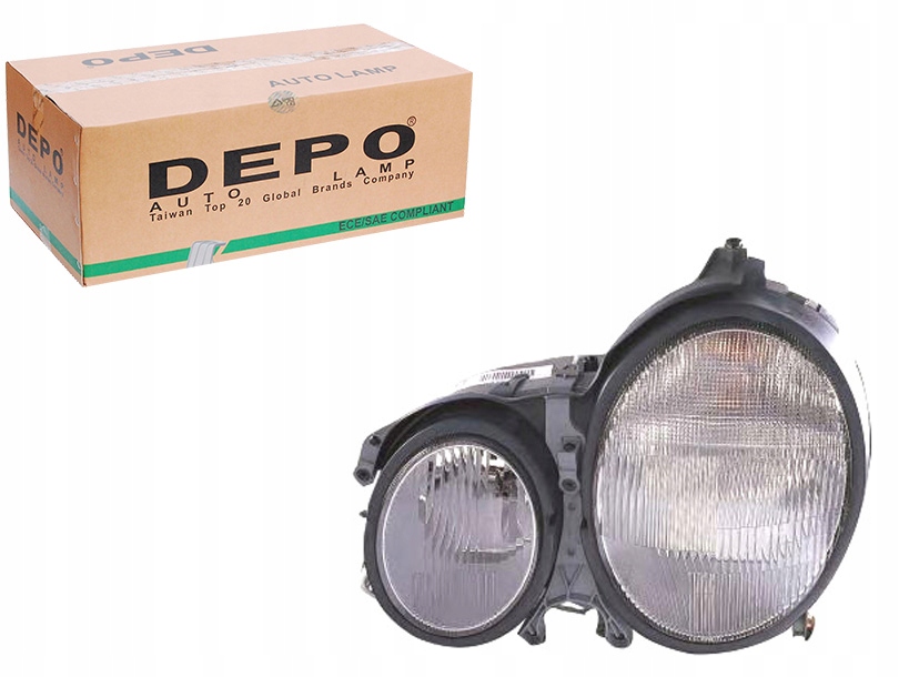 REFLEKTOR LAMPA PRZEDNIA DEPO 2108200361 210820276 8424445055074 za 516 ...