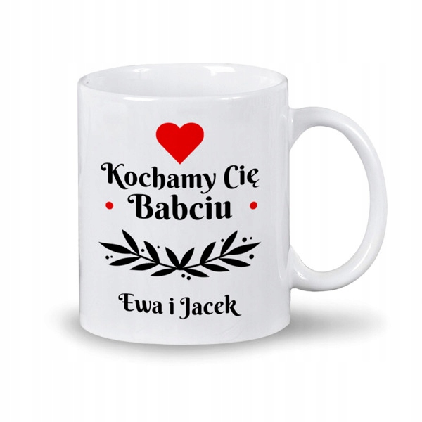 Kubek z Napisem Kocham Cię - Niska cena na Allegro.pl