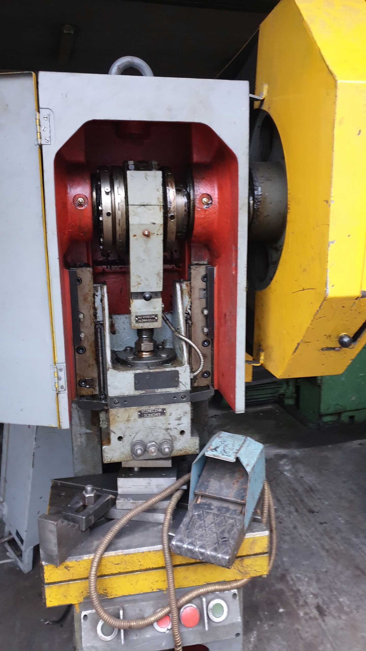 PRASA MIMOŚRODOWA PMS 16 S - STAN IDEALNY (16 T) • Cena, Opinie • Prasy przemysłowe i gilotyny ...