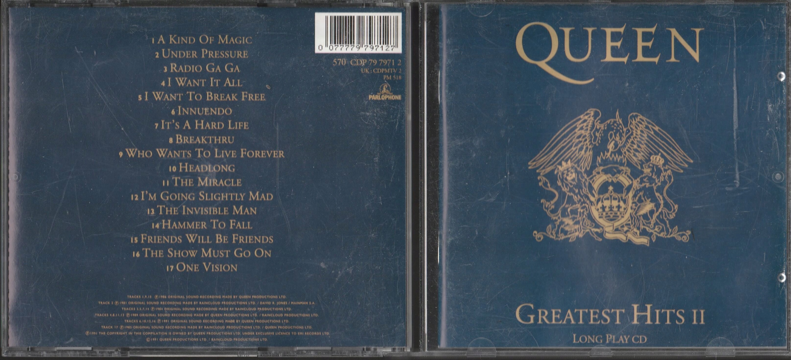 Płyta CD Queen - Greatest Hits II 1991 I Wydanie ...