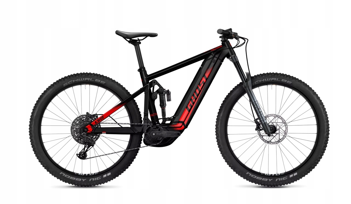 Ghost E-RIOT Trail AL Essential Uni black/red - matt L • Cena, Opinie ...