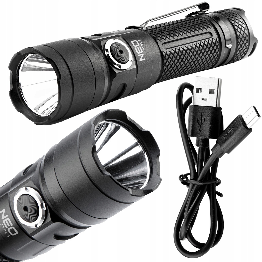 NEO LATARKA AKUMULATOROWA USB C 1500 lm SST40 LED 5907558464993 za 116.52PLN z BIAŁYSTOK ...