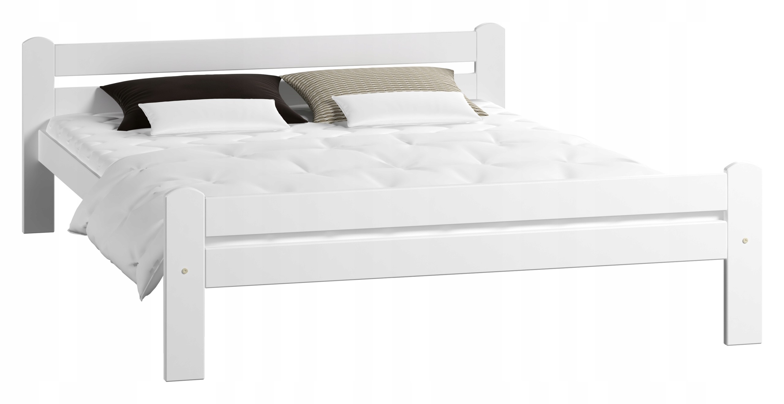 Dupla fa ágy MD Group 160x200 cm, fehér, (5903418711832) • Ár ...