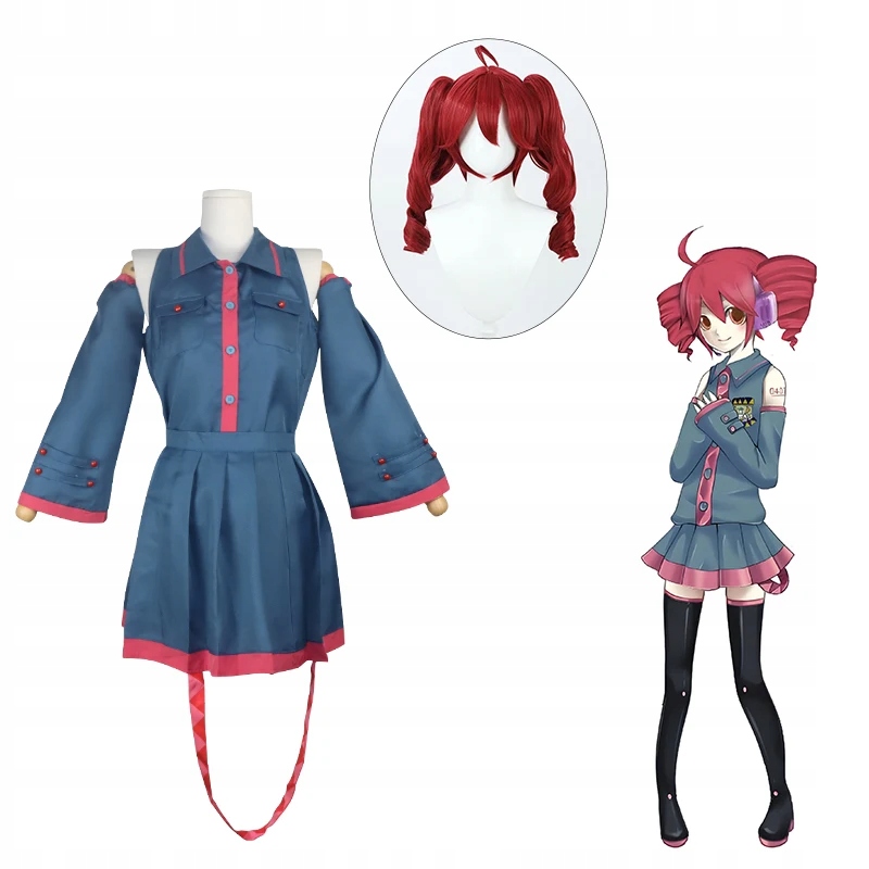 Cosplay Jelmezek Anime jelmezek Mikuu kasane Teto jelmez za 11795.00HUF ...