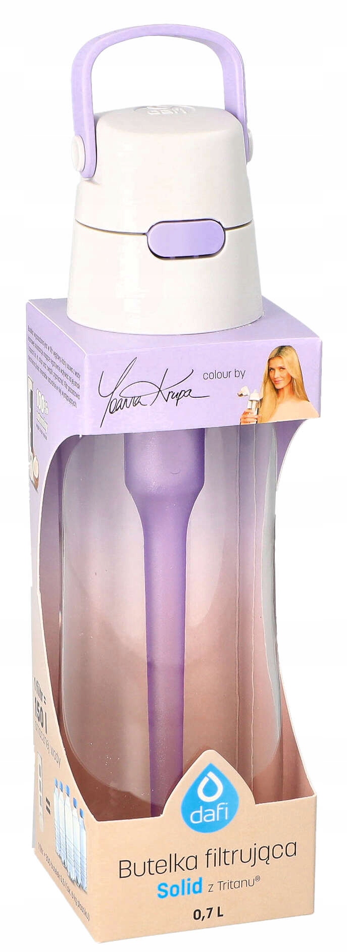Butelka filtrująca Dafi SOLID 0,7 L LAWENDOWA - Sklep, Opinie, Cena w ...