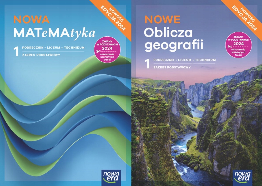Nowa MATeMAtyka 1. Zakres podstawowy. Podręcznik. Liceum i technikum. Edycja 2024 Wojciech ...