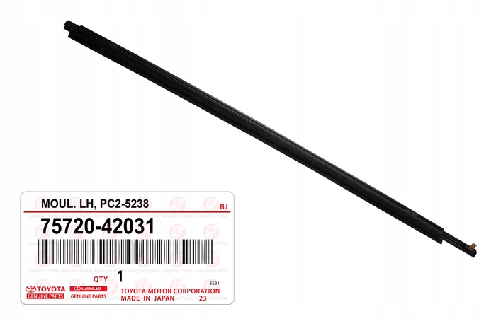 TOYOTA RAV4 05-12 USZCZELKA SZYBY DRZWI PRZÓD LEWA 7572042031 ORYGINAŁ ... TOYOTA RAV4 05-12 USZCZELKA SZYBY DRZWI PRZÓD LEWA 7572042031 ORYGINAŁ ...