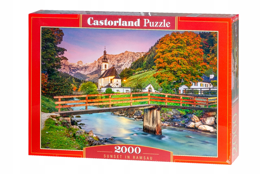 PUZZLE 2000 Sunset in Ramsau Castor (5904438200801) • Cena, Opinie ...