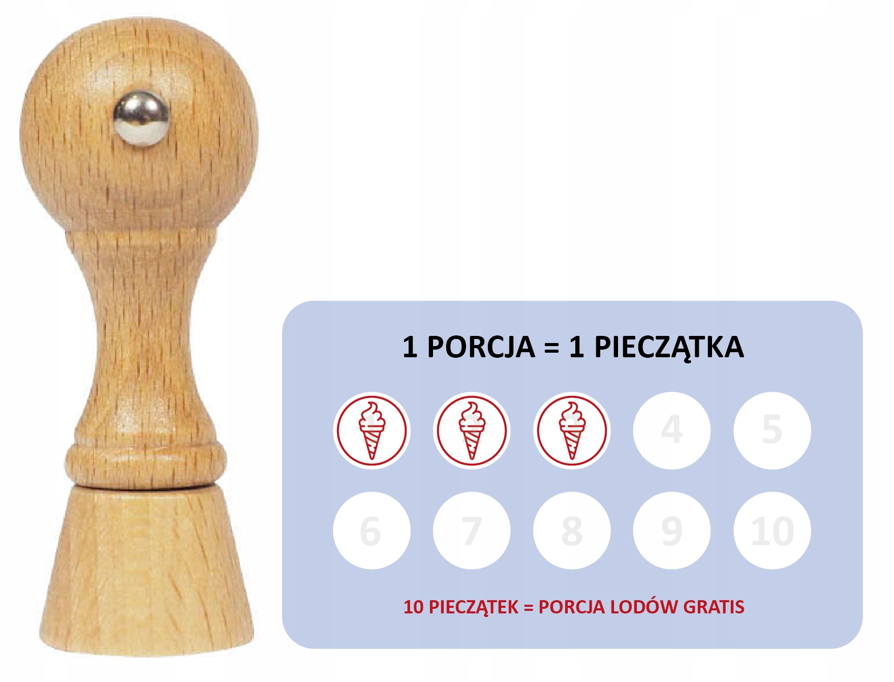 PIECZĄTKA STEMPEL + PODUSZKA KARNET LOGO 20 MM (R20) • Cena, Opinie ...